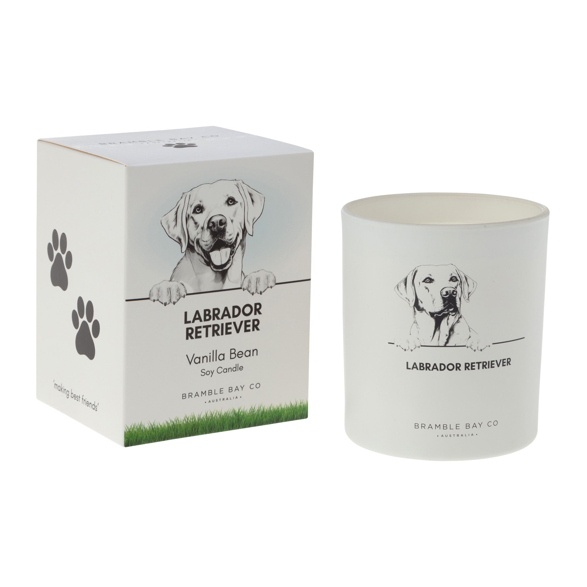 Labrador Retriever 300g Soy Candle
