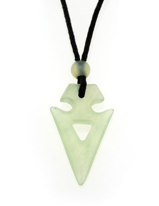 New Jade Tribal Arrow Pendant – Bramble Bay Collections