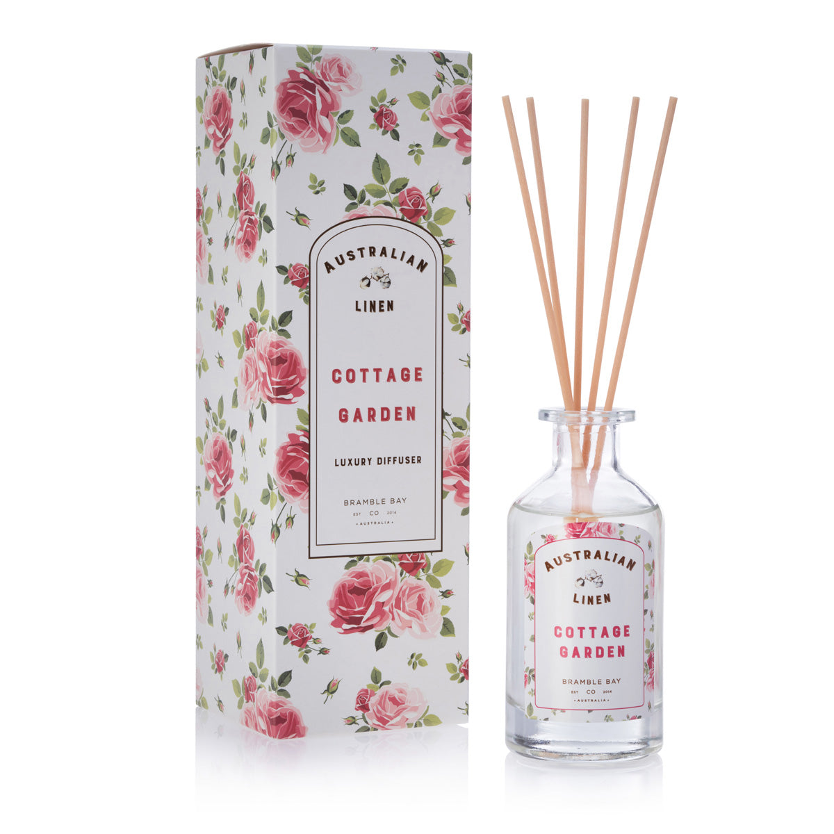 Australian Linen Cottage Garden 180ml Diffuser
